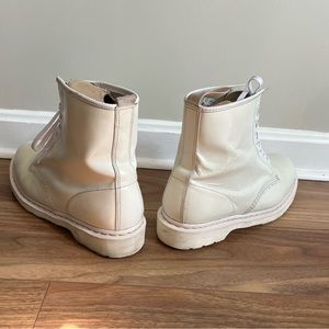 Dr. Martens | Shoes | Dr Doc Marten 46 Pascal Mono White Boots | Poshmark